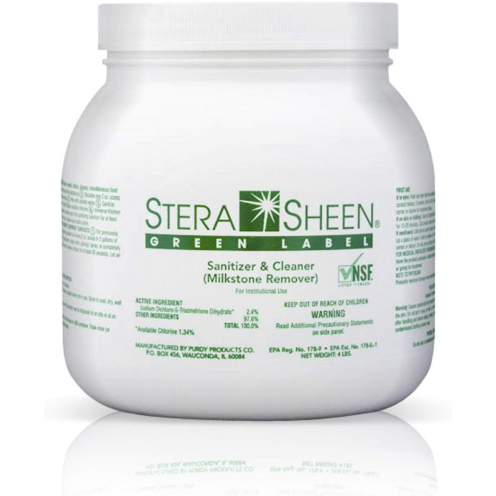 Cleaner Stera - Sheen Green / Limpiador para maquinas de helado